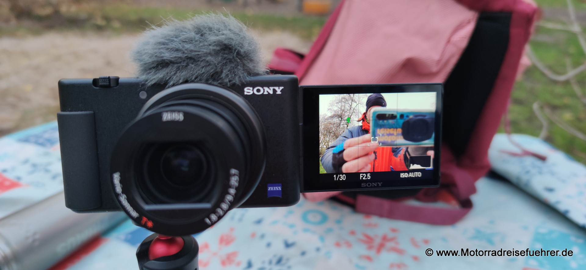 Sony ZV-1 Test - Motorradreisefuehrer.de | Rezensionen und objektive Tests
